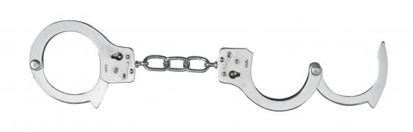SINGLE LOCK METAL CUFF NICKEL